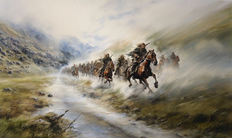 The assassination of King Urien of Rheged marked the end of the British ...
