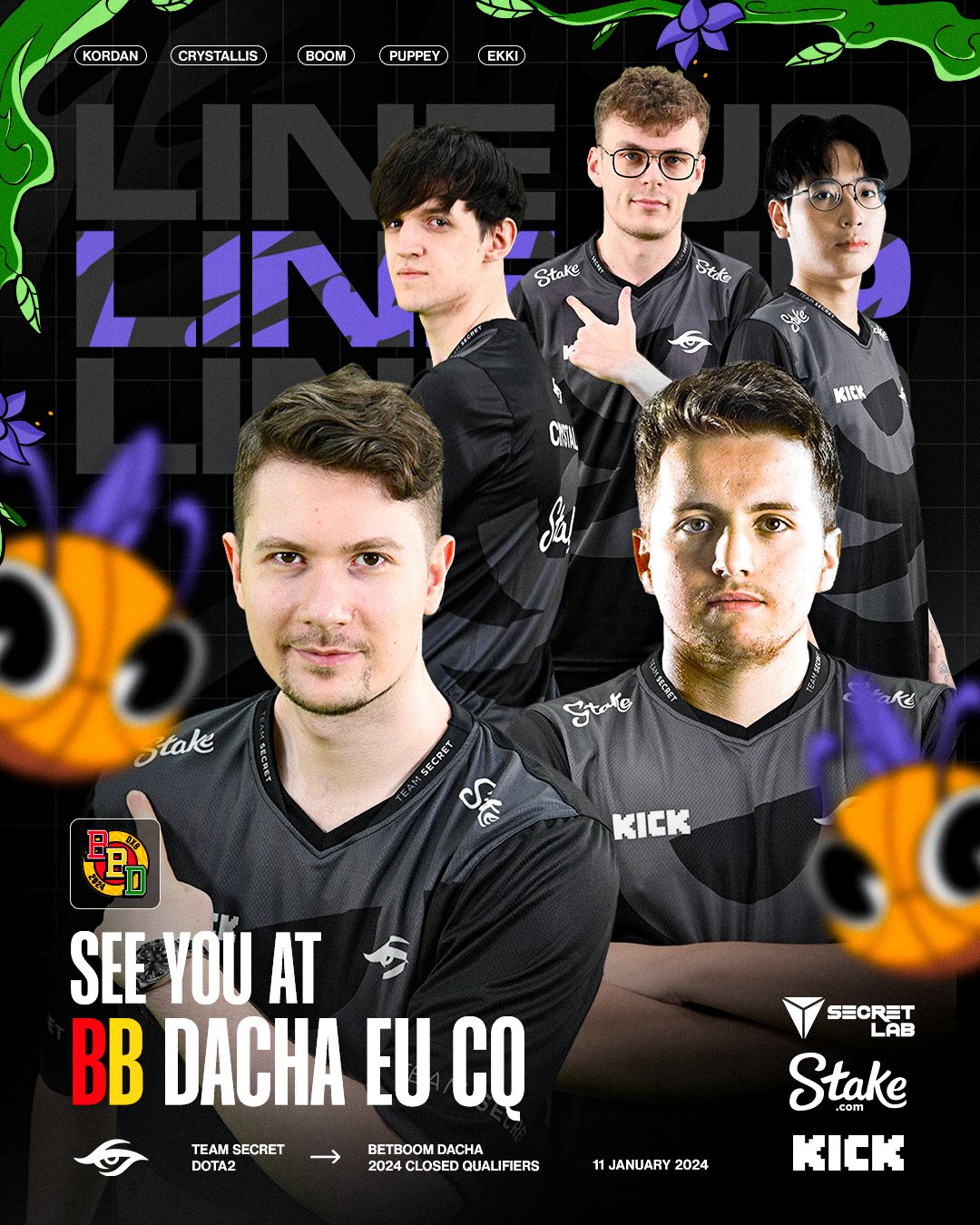 Secret Team Dota2 Logo