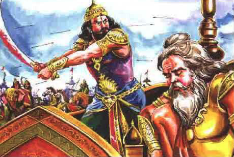 After a brutal battle of Kurukshetra in Mahabharata, Pandavas WON ...