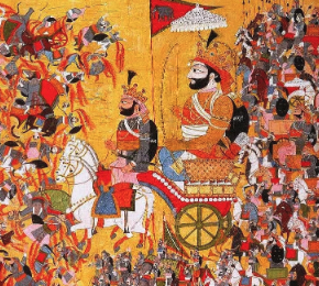 After a brutal battle of Kurukshetra in Mahabharata, Pandavas WON ...