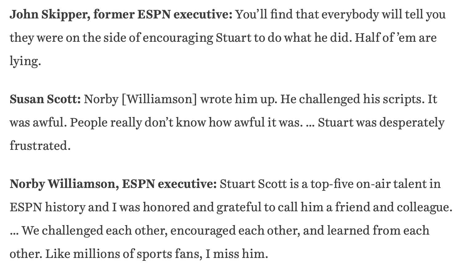Stuart Scott Top Quotes It’s World Cancer Day And Nobody Said It
