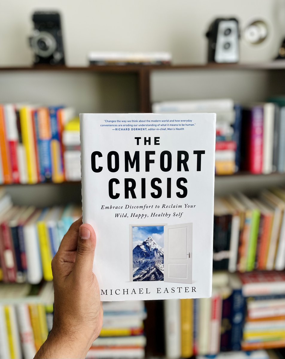 5 books to read in January 2024 🧵 1) The Comfort Crisis by Michael ...