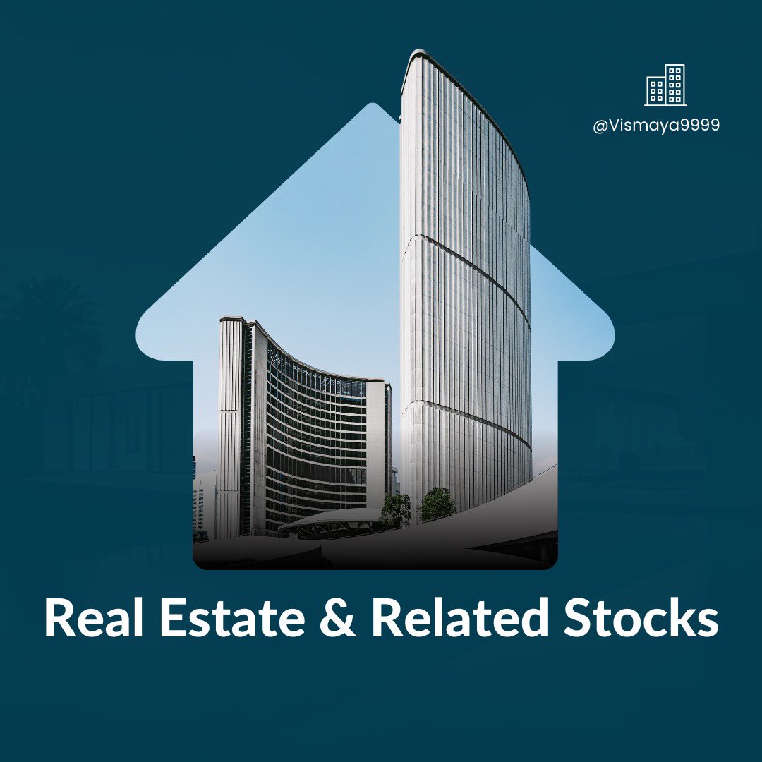 🌆 🏙️ Real Estate & Related Stocks 🤝Collaboration: @Jagadeesh0203 🏷️Bangalore Based (above 1000 ...