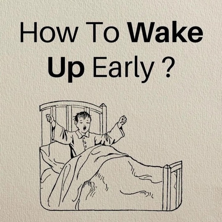 How To Wake Up Early? -THREAD- - Thread from Millionaire Wisdom ...