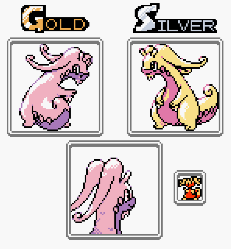 Shiny Pokemon Sprites Gen 2