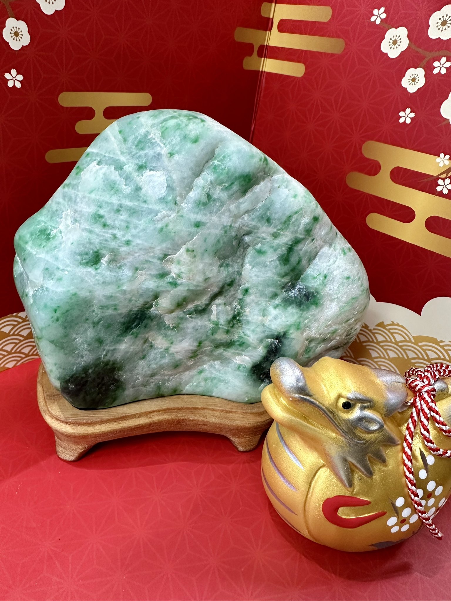 糸魚川 翡翠 ヒスイ 原石 103g 白 緑 高透過 海岸採取 須沢 未加工 - 科学、自然