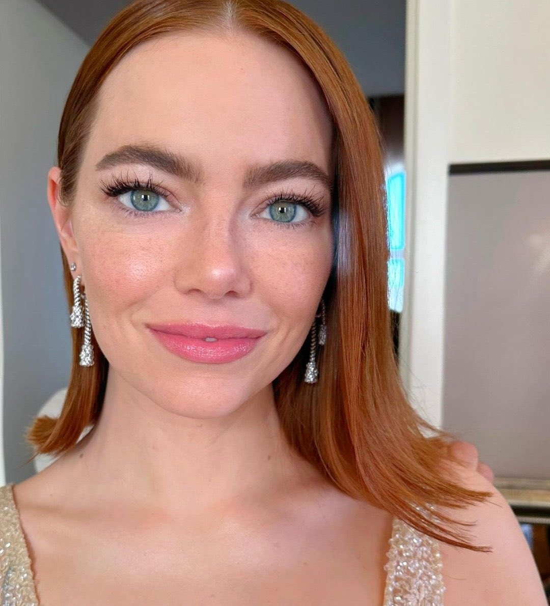 Emma Stone Selfie Unsecured