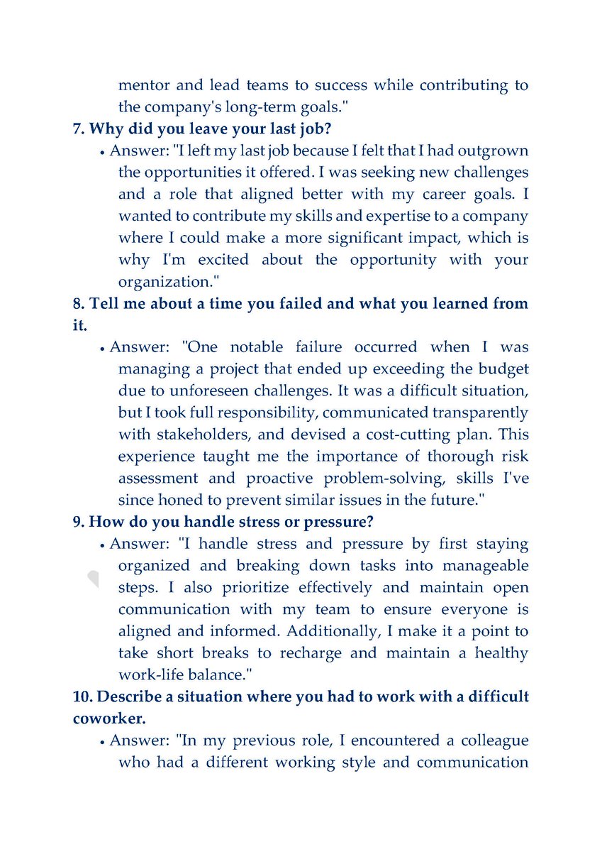 ️ 𝟕𝟎 𝐓𝐨𝐮𝐠𝐡𝐞𝐬𝐭 𝐈𝐧𝐭𝐞𝐫𝐯𝐢𝐞𝐰 𝐐𝐮𝐞𝐬𝐭𝐢𝐨𝐧𝐬 ️ 🔖Mandatory Bookmark [🎁Bonus: PDF ...