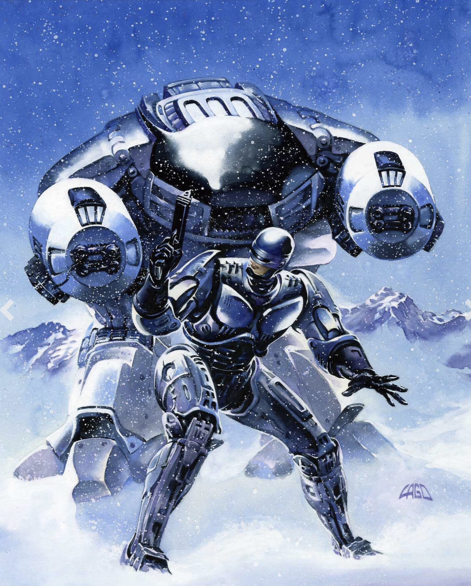 Art De Robocop 2024 A Look Back At RoboCop 2 #3 (1990) – Author