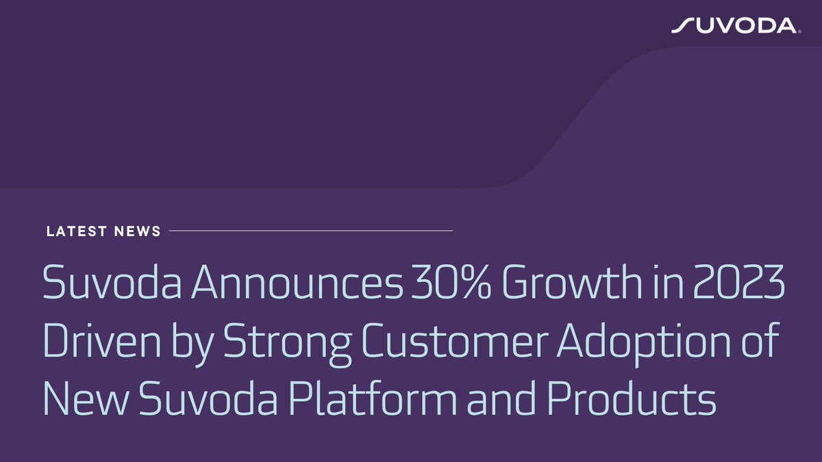 Suvoda Announces 150th Employee Worldwide