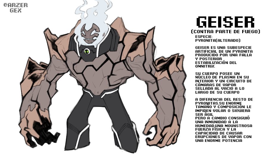 Geiser - Altertrix Au Minecraft Skin