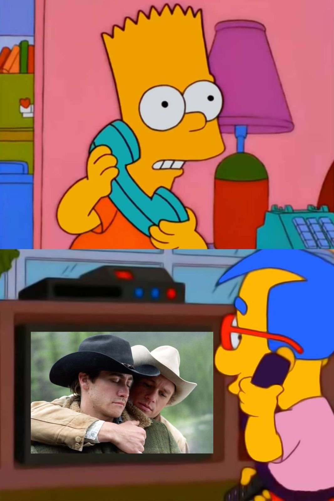 Bart Y Milhouse Memes Bart:Milhouse! | Desmotivaciones