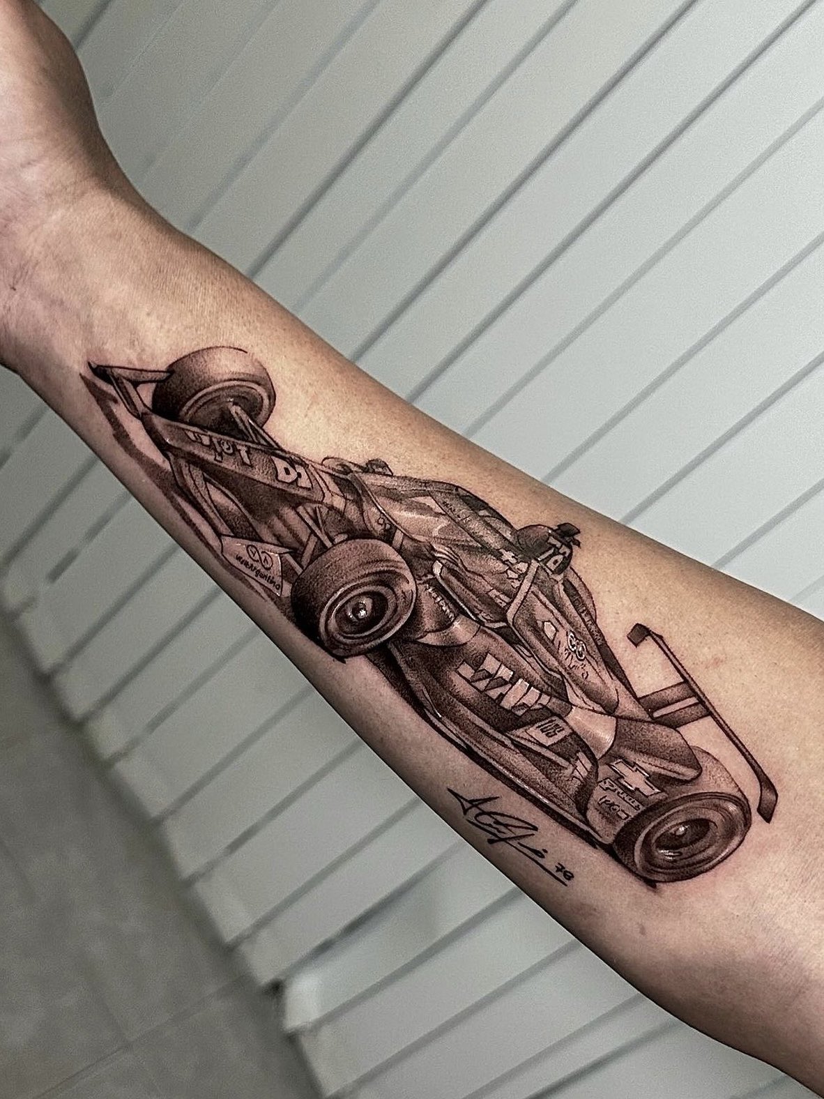 F1 Car Tattoos
