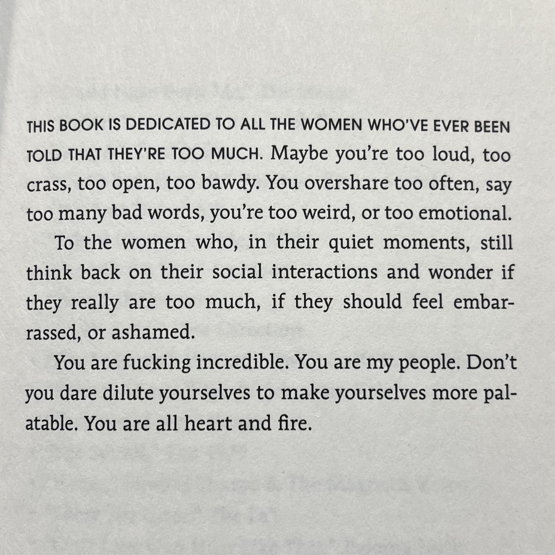 Funny Book Dedication Quotes