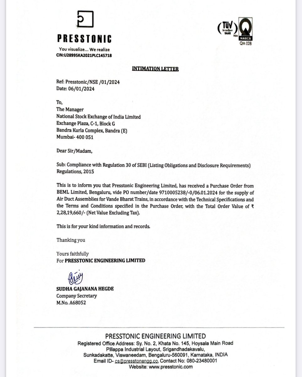 Presstonic Engineering-established as a partnership firm in 1996 by Mr ...