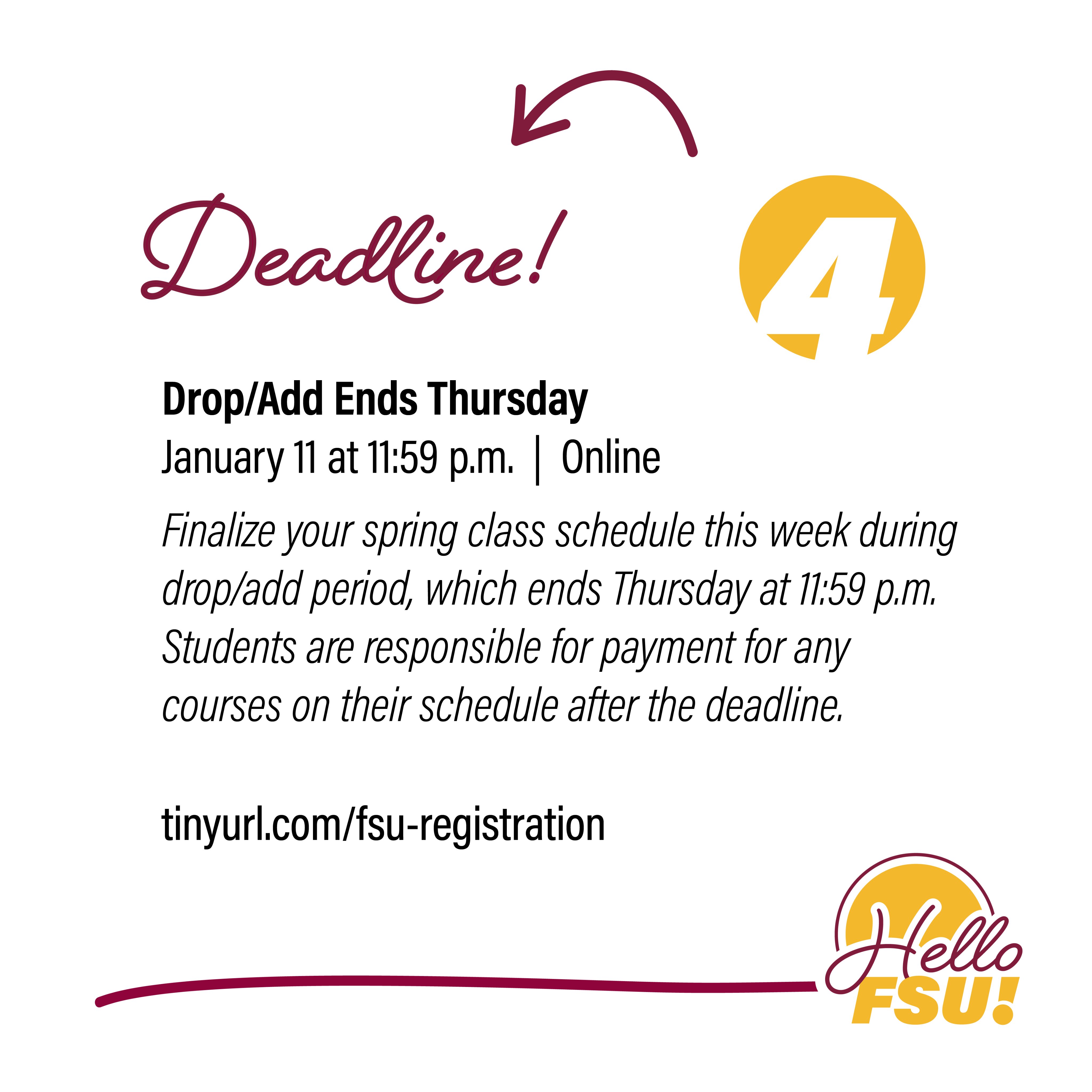 Fsu Spring 2024 Enrollment Dates - Elise Helenka Fsu Spring 2024 Enrollment Dates - Elise Helenka
