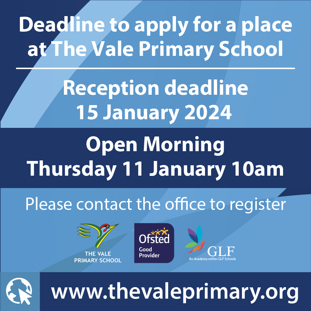 Welcome to The Vale Primary School