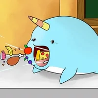 Narwhal Eating