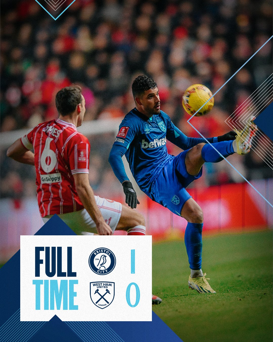 ค้อน10ตัวร่วงเอฟเอคัพเจอบริสตอลซิตี้เชือด1-0 - Rakball | รวบรวมไฮไลท์ฟุตบอล ไฮไลท์บอล คลิปฟุตบอล ...