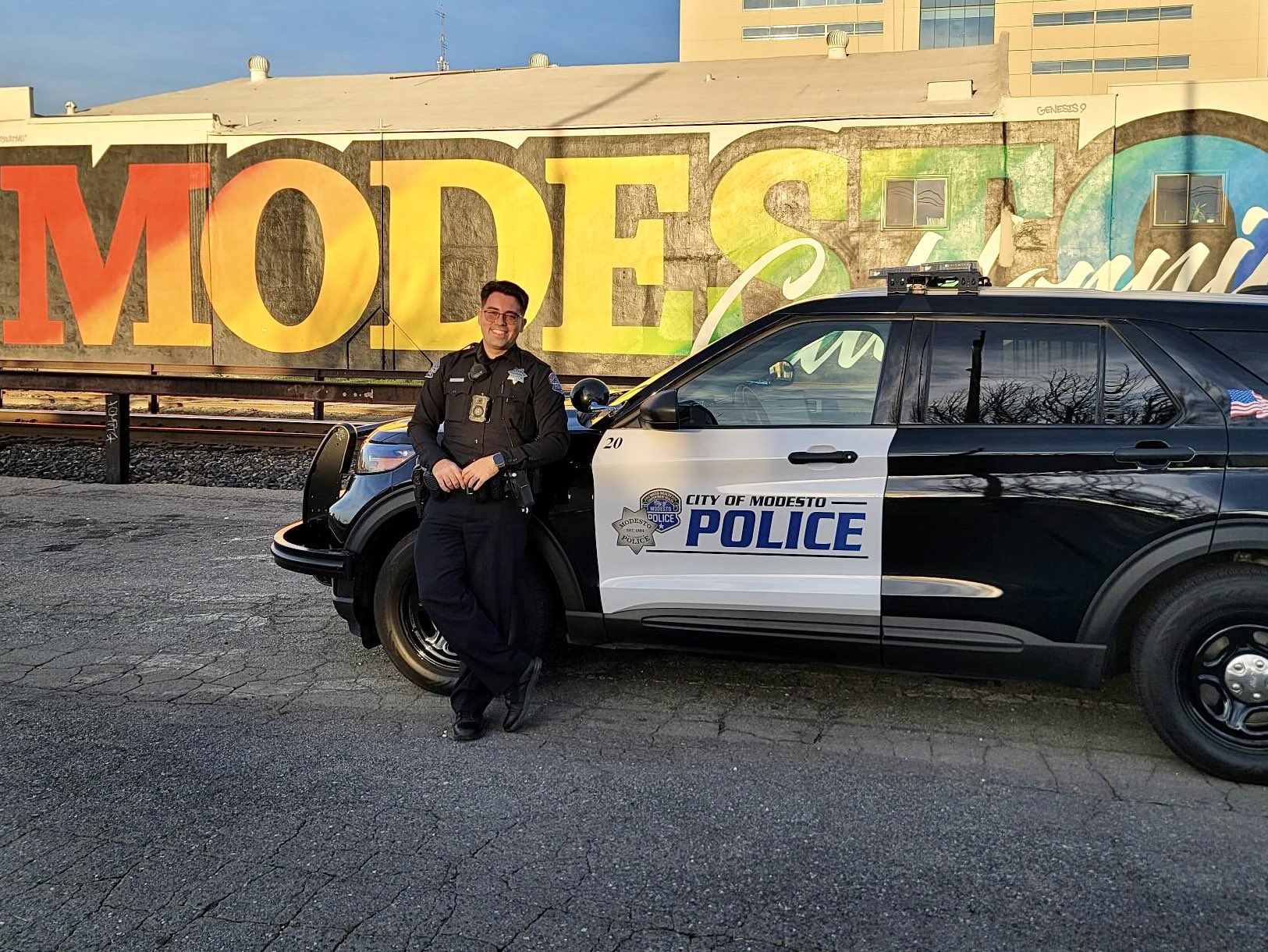 Modesto Police Cars Old