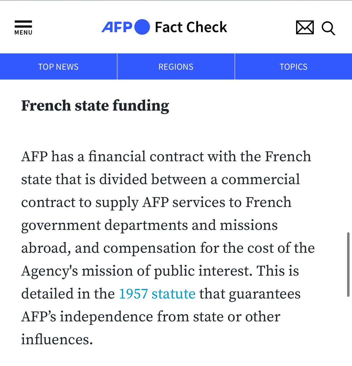 I came across this post and saw quite a lot of links included that are supposed to be evidence ...