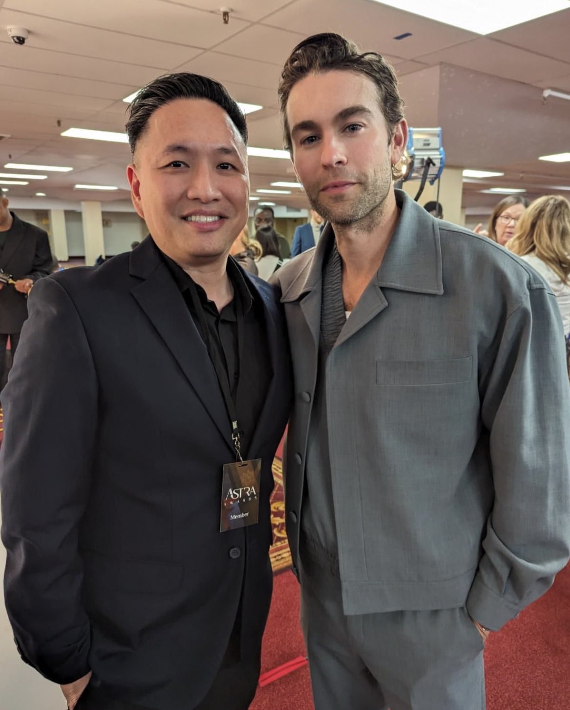 Chace Crawford 2024 With Ed Westwick Getting Married Yesterday, Chace