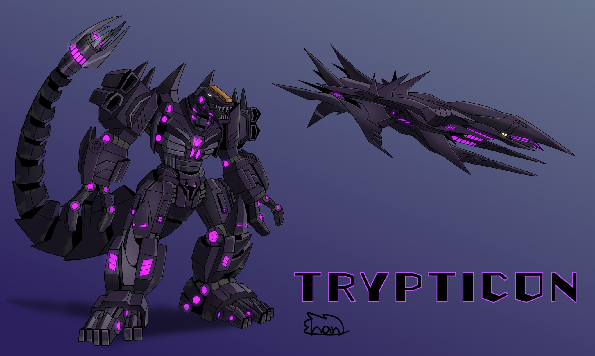 Trypticon War For Cybertron