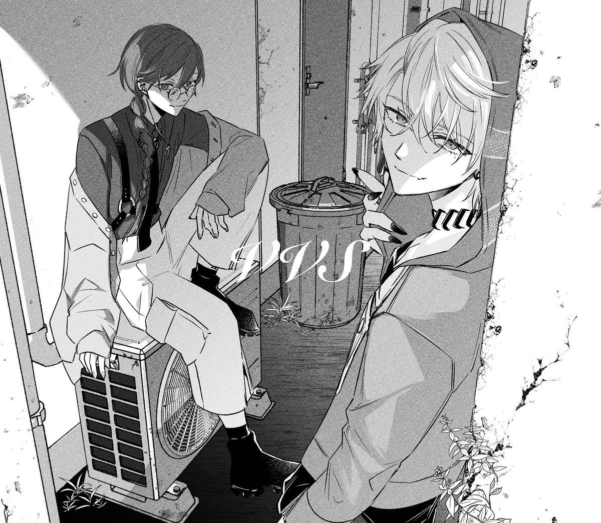 「VVS #くろのあとりえ #KuzuArt #かな絵 」荻野スミ@既刊メロブの漫画