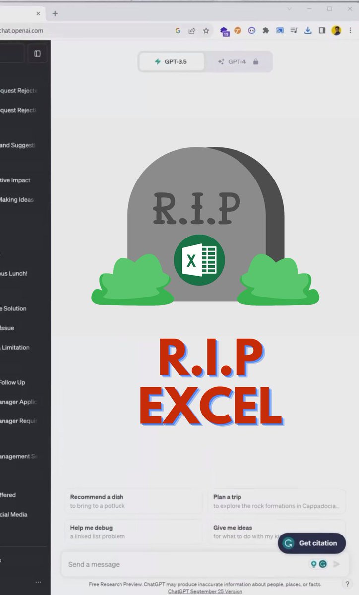 RIP Excel! This AI tool makes Excel look like a toy. Here's why it's ...
