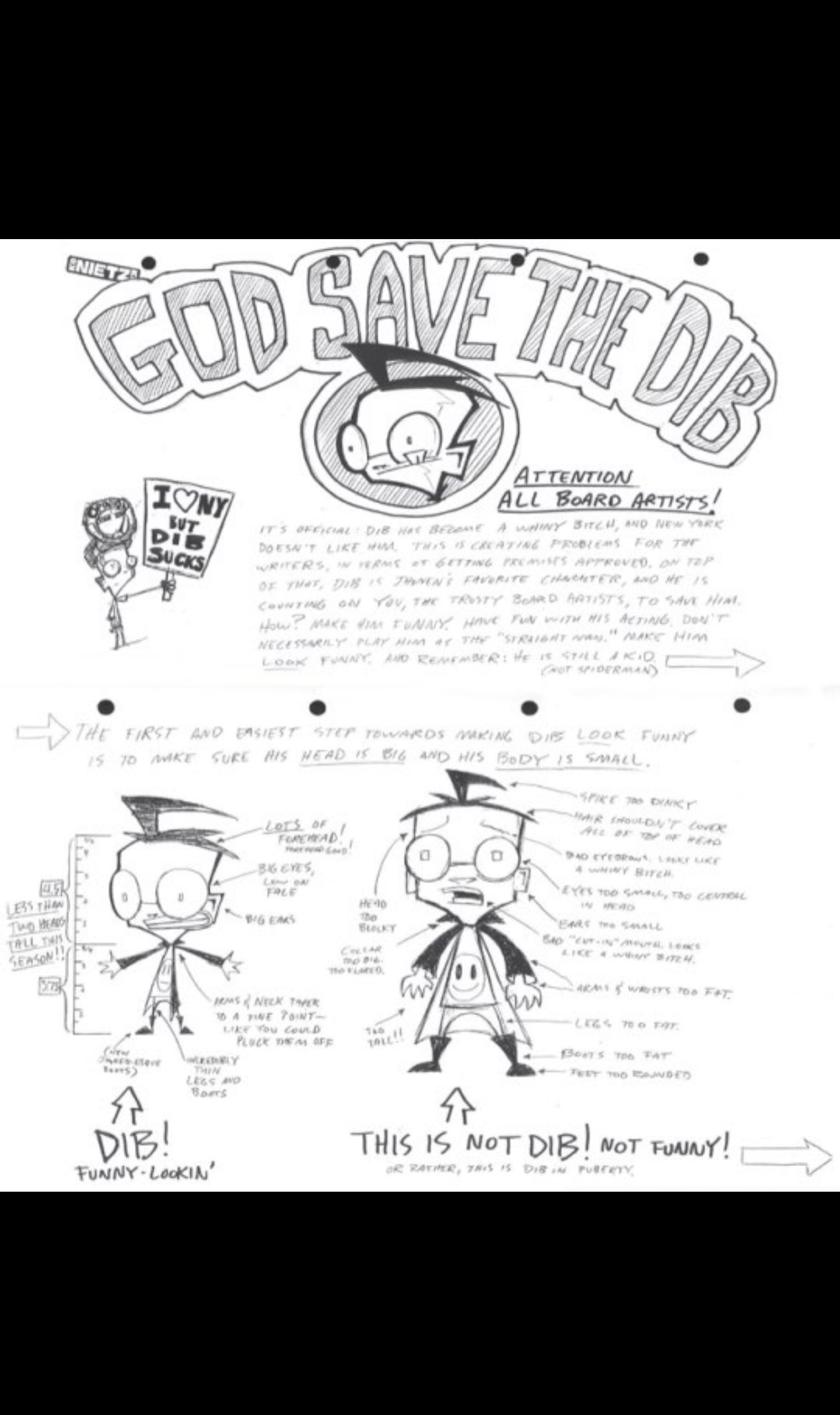 Dib Invader Zim Quotes