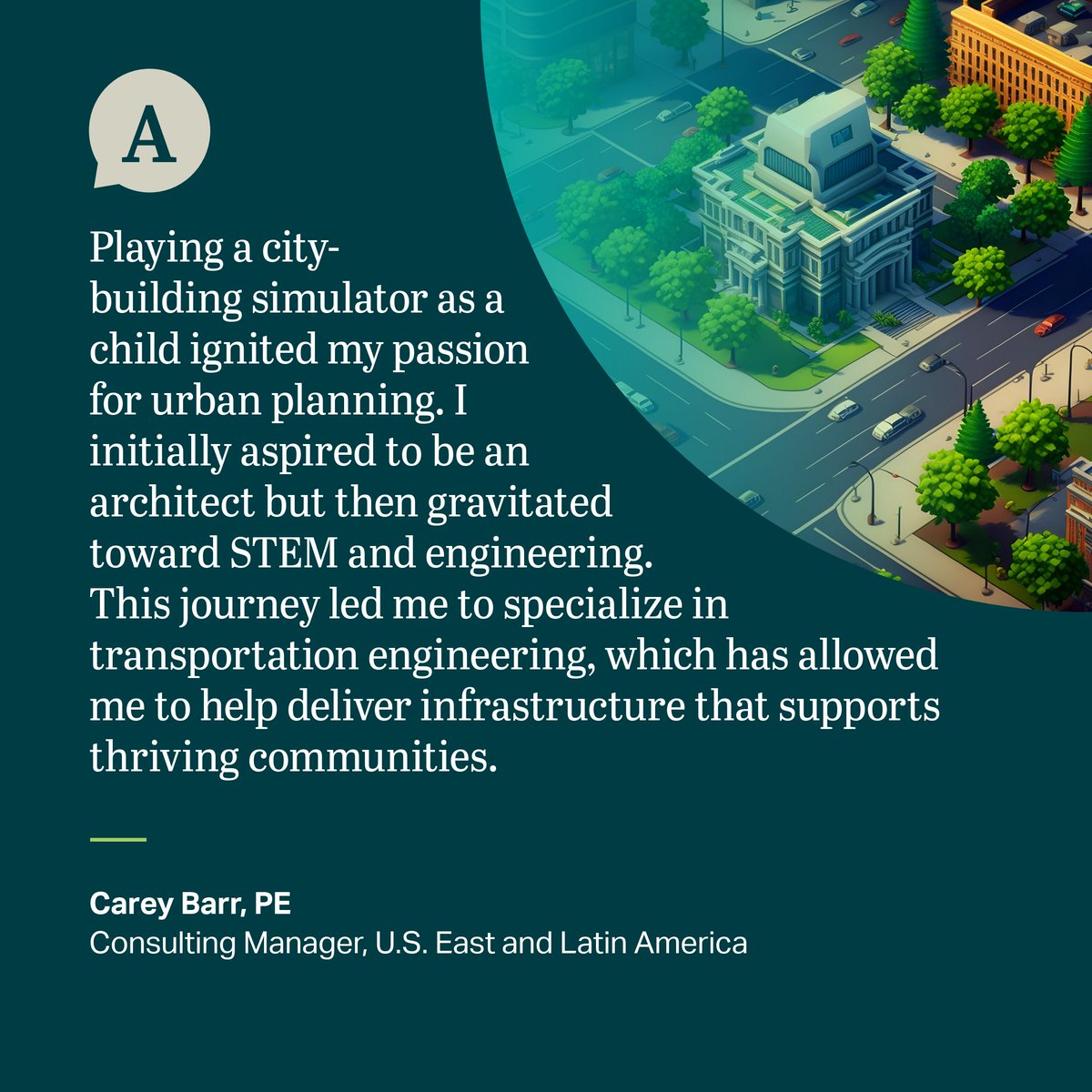 Learn why civil engineer Casey Barr was inspired to join AECOM