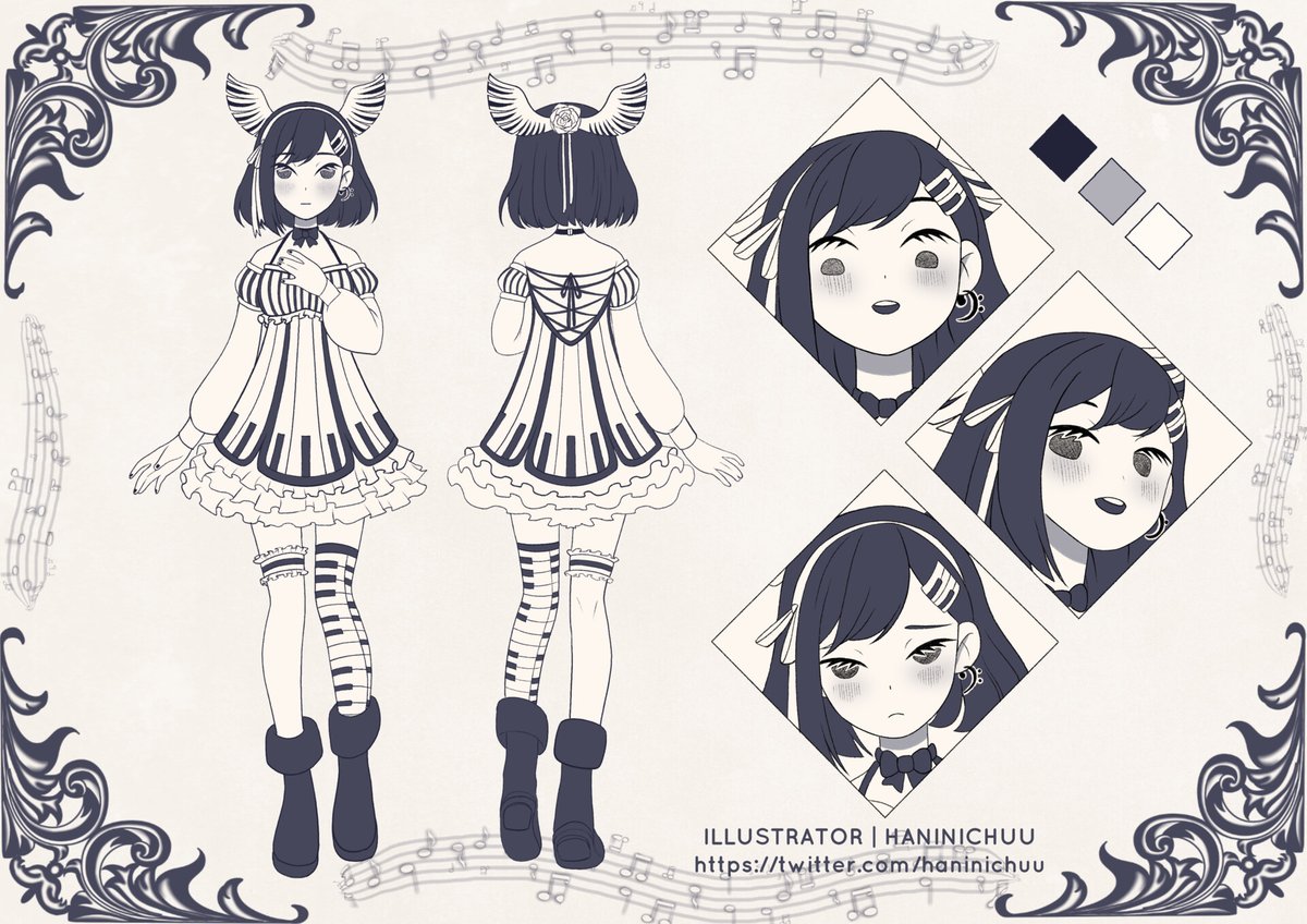 「the final design!~ Thanks everyone!!」hanini 🖱️🐁の漫画