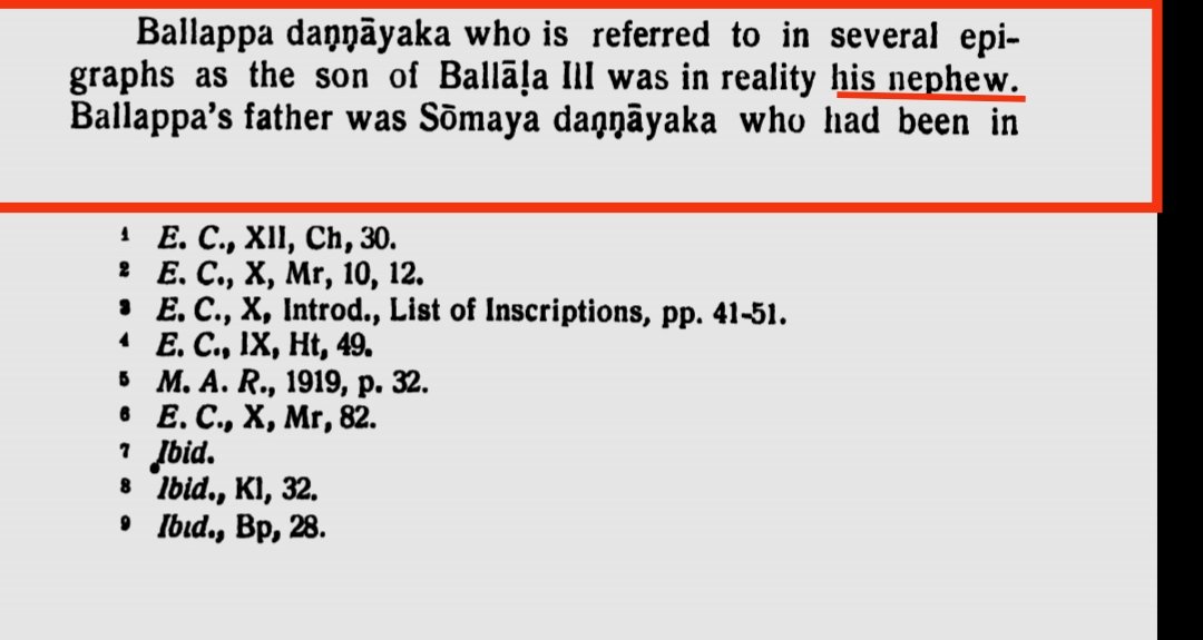 Ballappa dandanayaka, who is the son of dadi Someya is referred as son of ballala ( adopted son ...