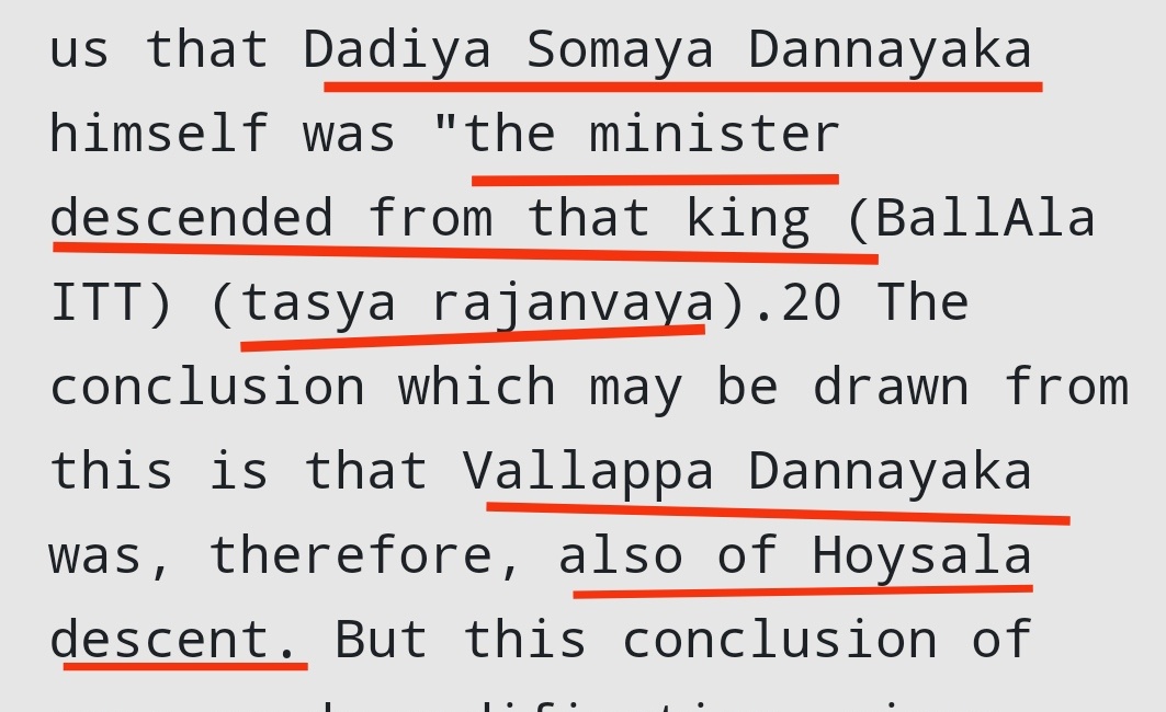 Ballappa dandanayaka, who is the son of dadi Someya is referred as son of ballala ( adopted son ...