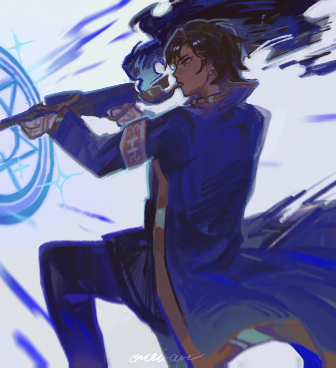 「magic bullet #limbuscompany」|onei comms openのイラスト