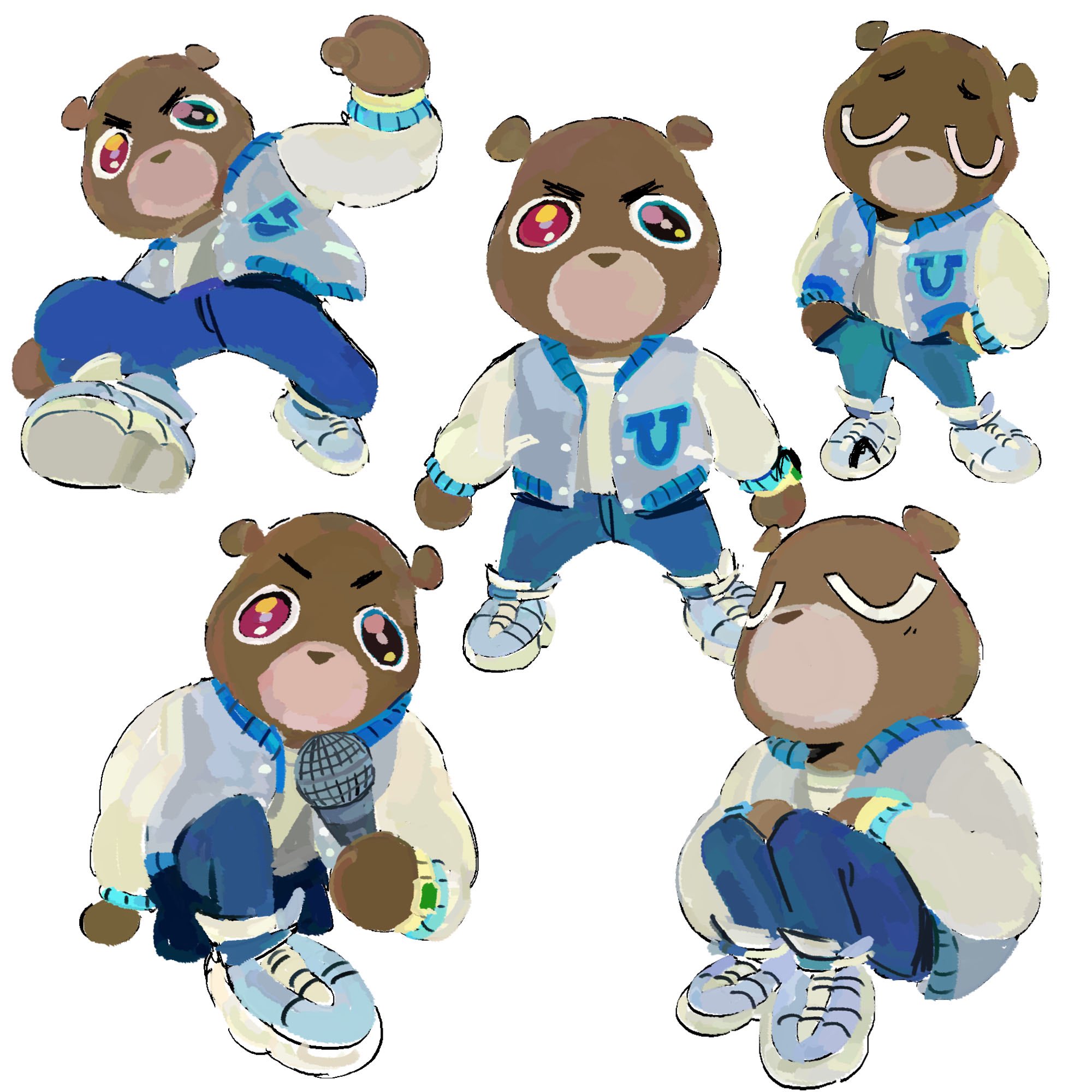 Kanye West Graduation Bear