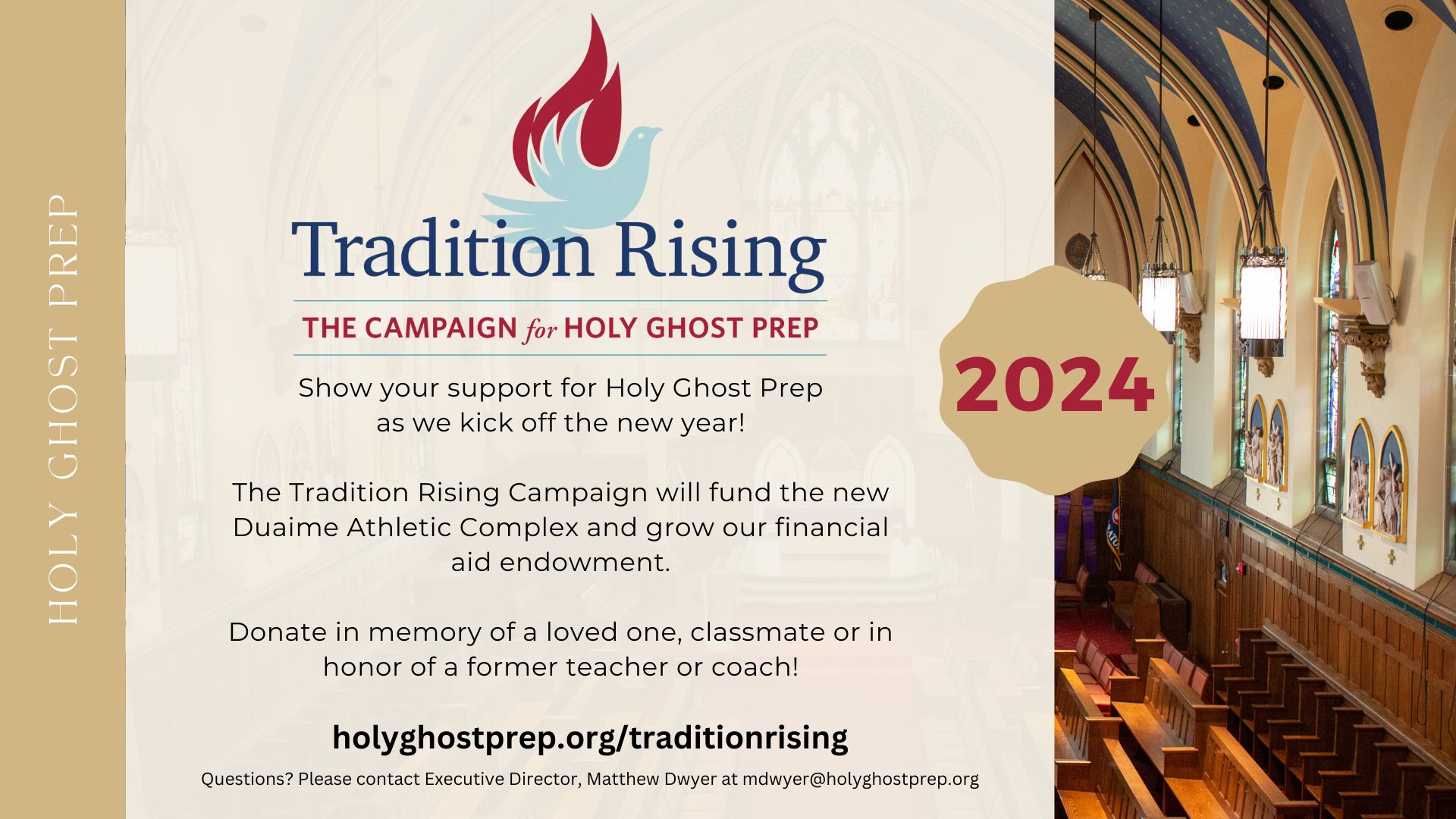 Holy Ghost Prep Logo Holy Ghost Prep | HGP Class Of 2023 Alum Matt