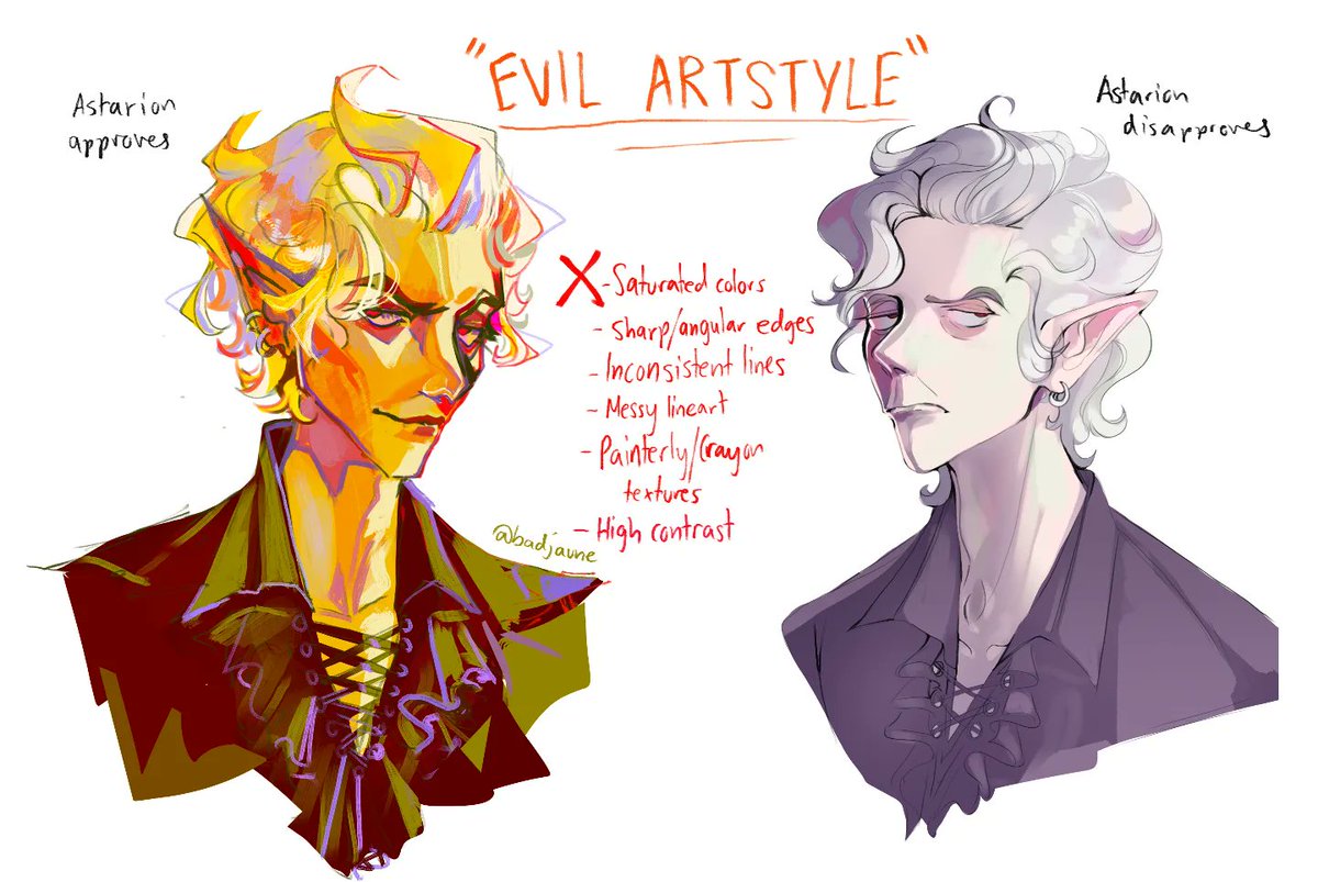 Evil artstyle ft astarion,,,this was so hard guys I'm shitting my ...
