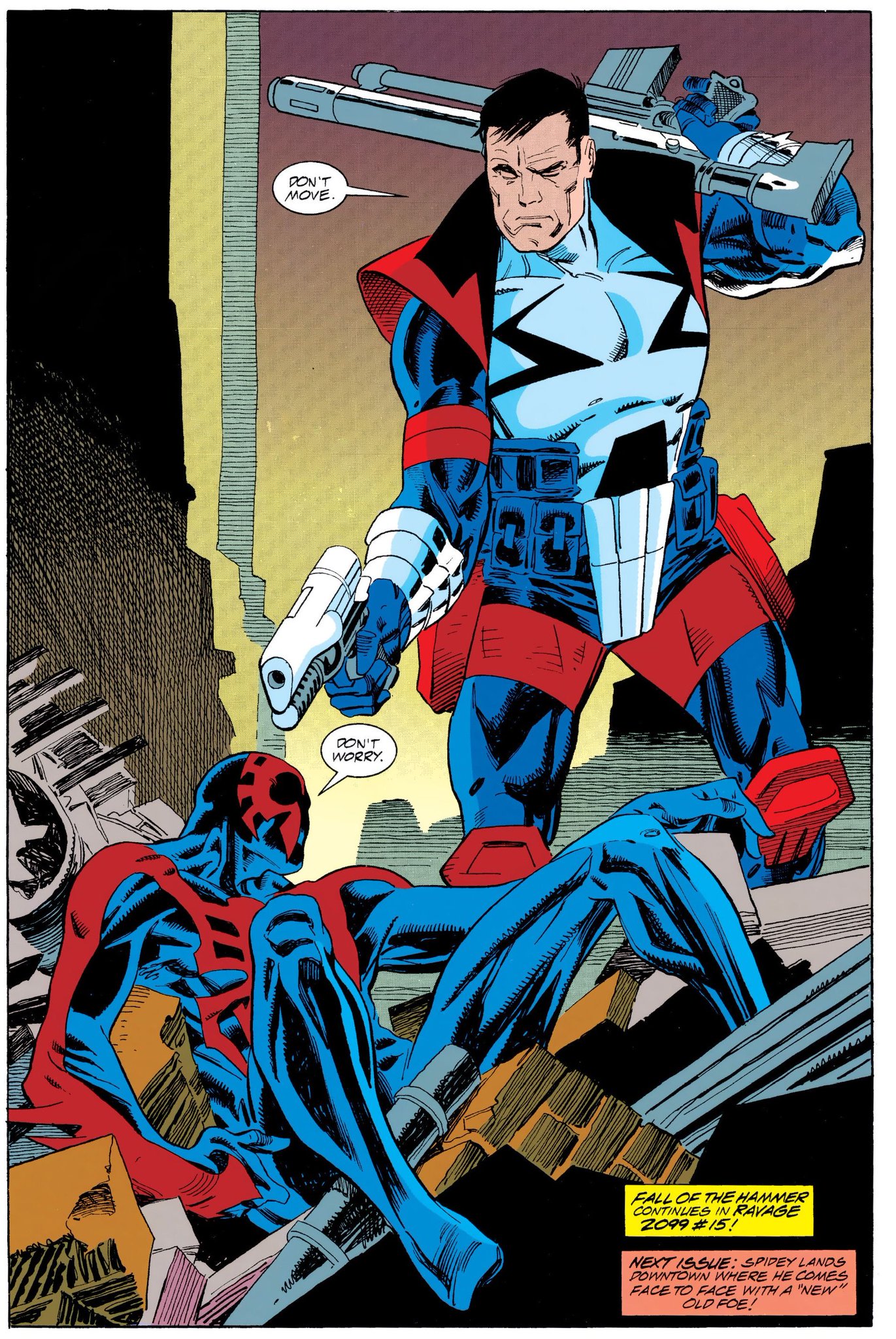 The Punisher HQ on X I always wondered why Jake Gallows aka Punisher 2099 never got his own Omnibus with the 34 issue run printed. Maybe it s not the right time to