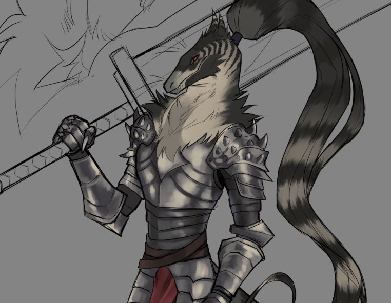 「knight raptor?! 」|J H I N 🫀のイラスト