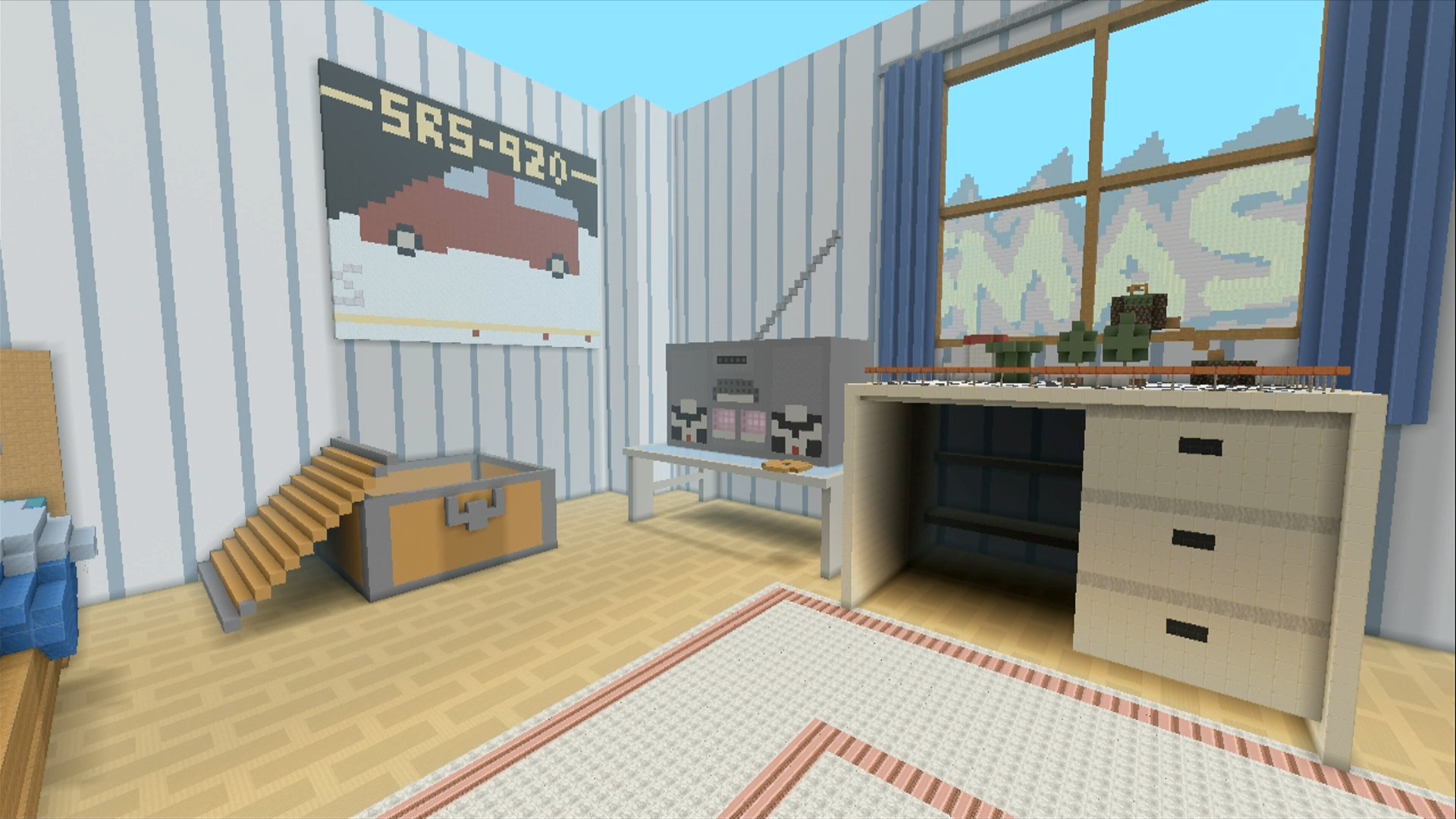 Xbox 360 Minecraft Interior Design