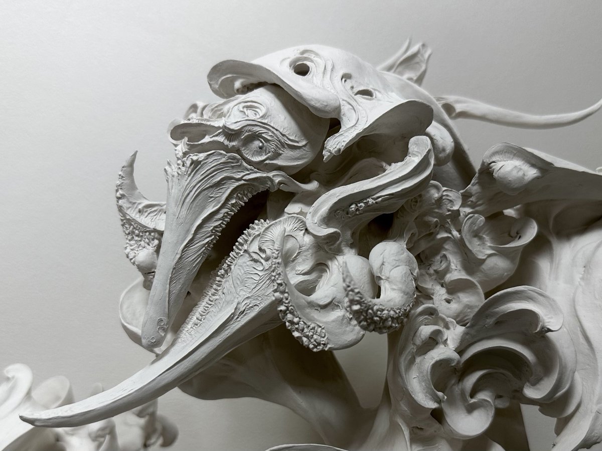 「続々と浮上 #GOLEM展」|Heishiro Ishinoのイラスト