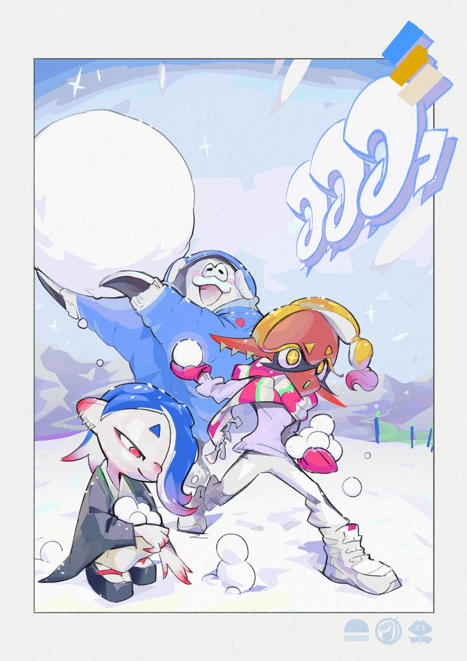 Splatoon 3 lanza la imagen promocional de su FrostyFest - Nintenderos