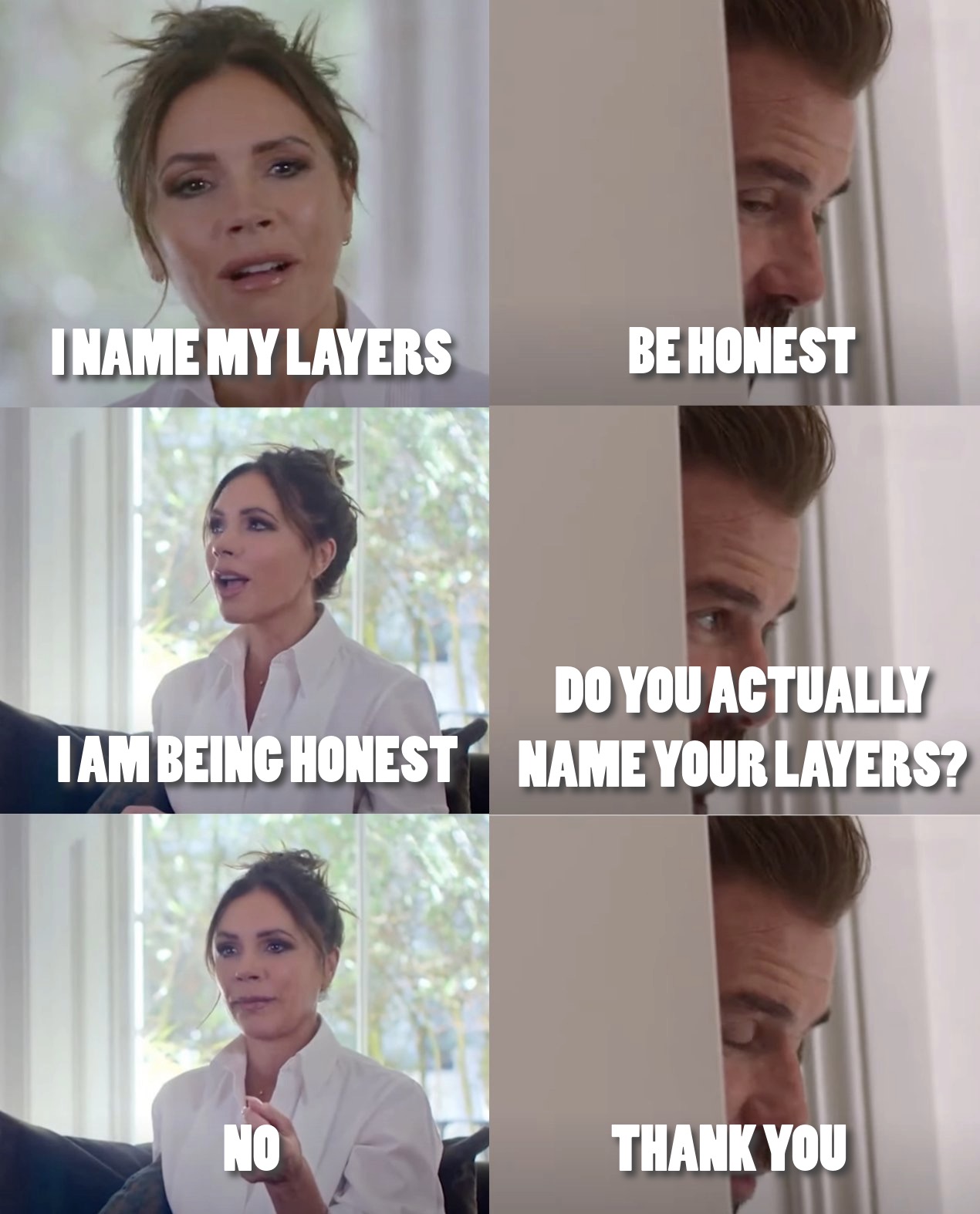 Layered Memes The Amount Of Looks During My Commute…I Swear It’s