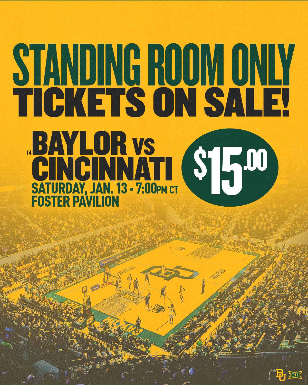 Baylor Bears Basketball Seating Chart