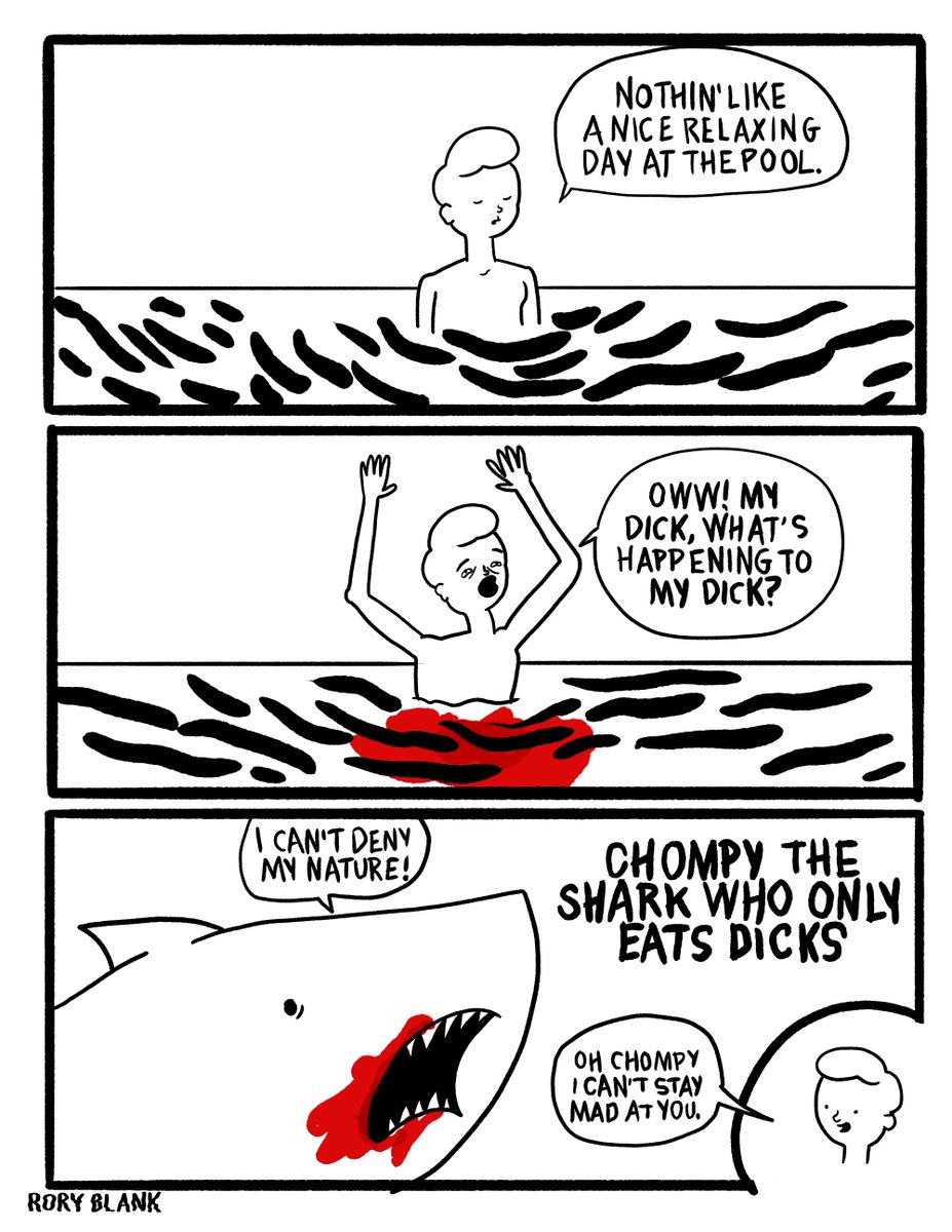 「bad week day 9 - go away boy」Rory Blank (on vacation)の漫画