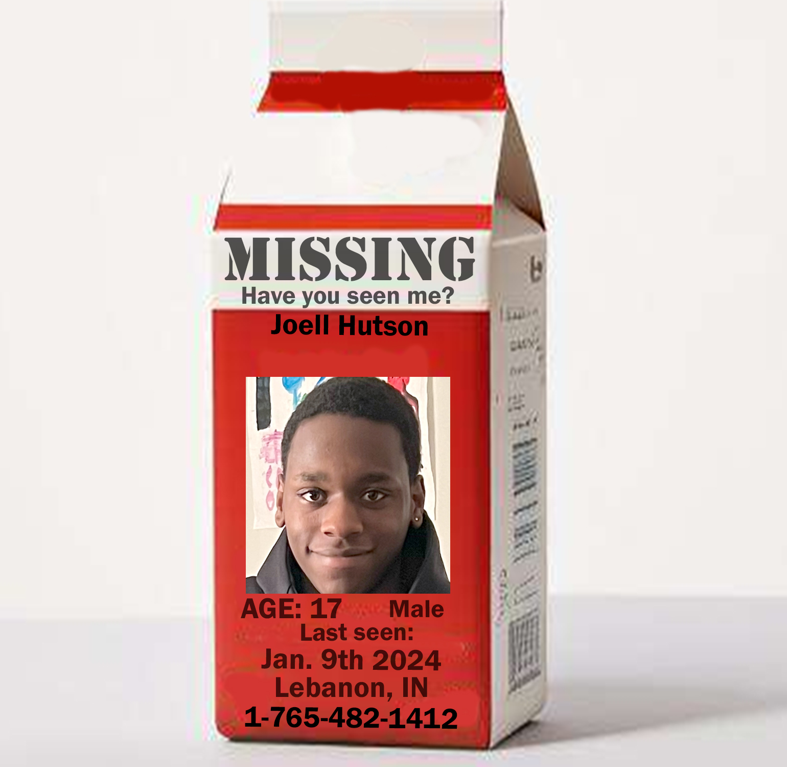 Milk Carton Picture Missing People Project Milk Carton 🚨🚨🚨