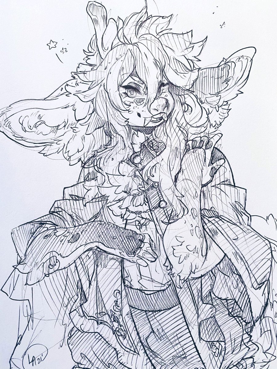 「🖊️ 🖤 INK SKETCHES 🖤🖊️ 💲 1 3 0 Sketches (Not Ship」☾ WITCH ☾の漫画