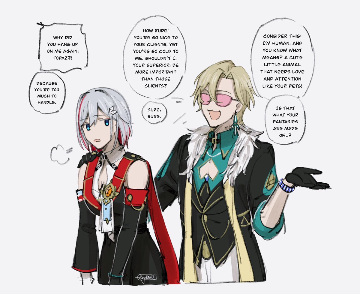 Ratiomei] This is what I imagine their meeting to be like」Hazel Oh Two ...