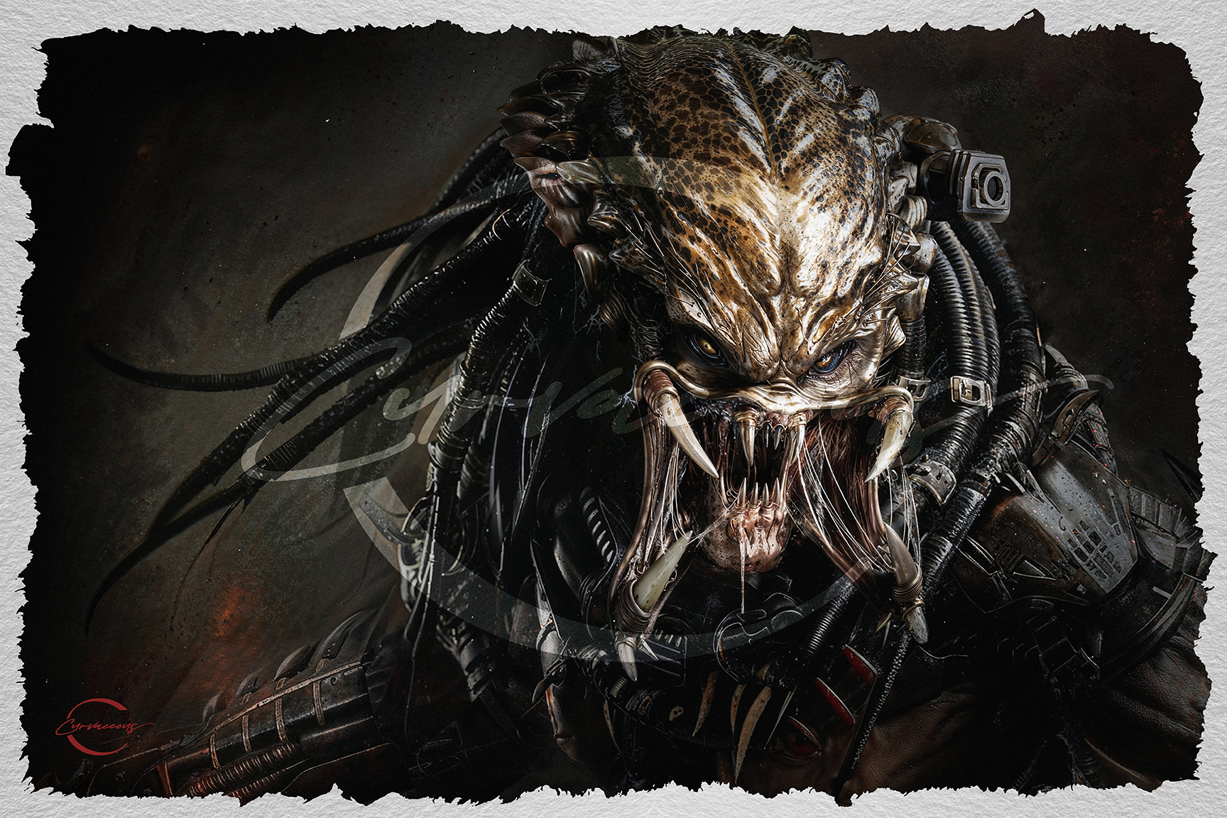 Predator Face Wallpaper